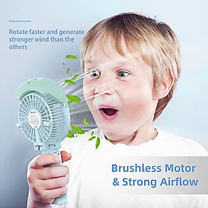 Handheld Misting Fan+ Portable Misting Fan with 55ml Tank