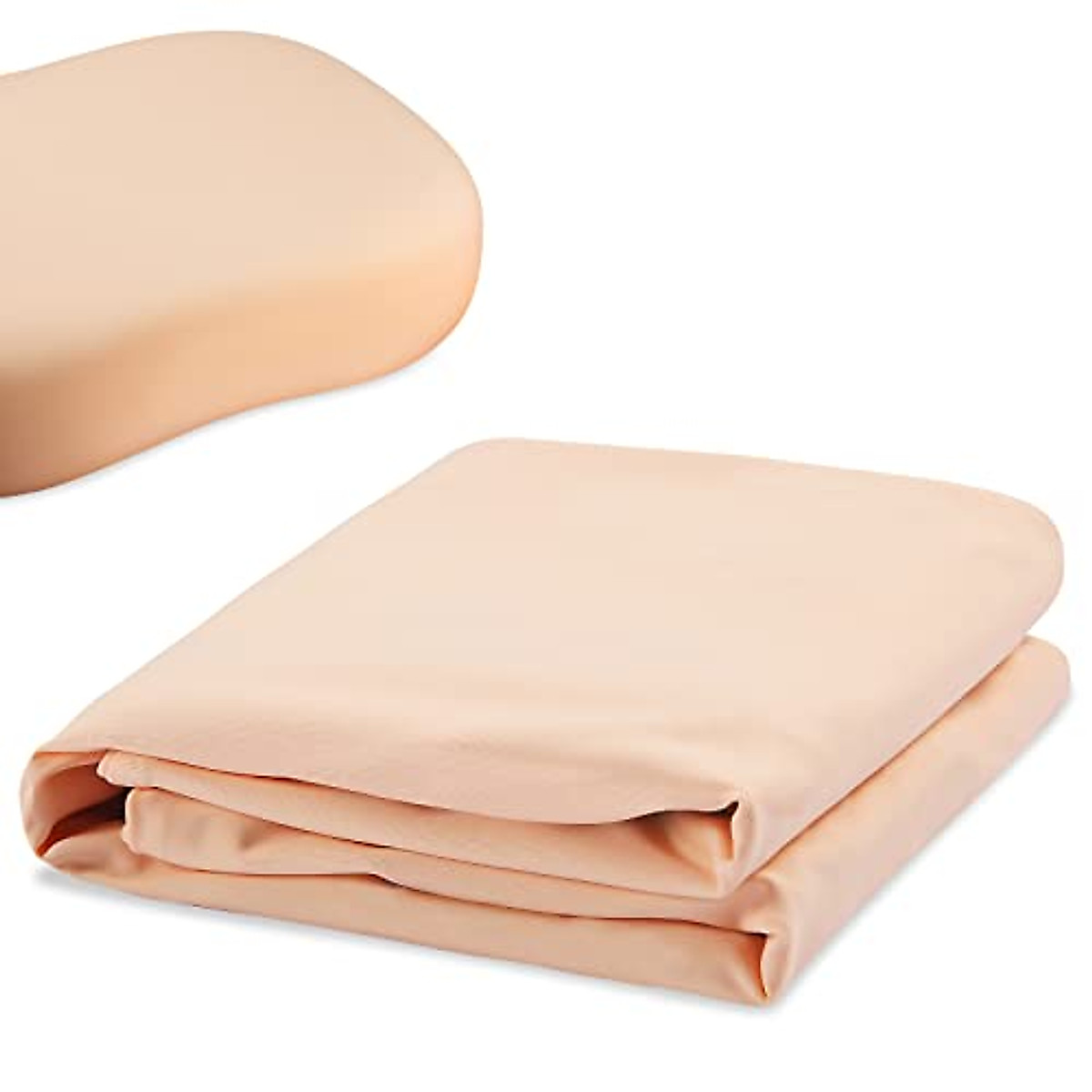 CHFONG Pillowcases for Memory Foam Pillow, Premium Comfortable Ice Silk Pillow Cover for Foam Sleeping Pillows, Durable Smooth Soft Breathable Pillow Case - Pink