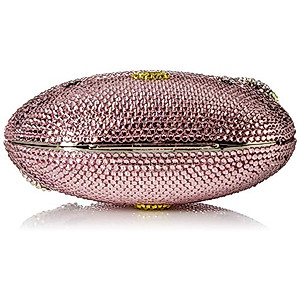 3-D Hello Kitty Cat Crystal Couture Clutch Special Occasion Holiday Party Evening Bag Pink