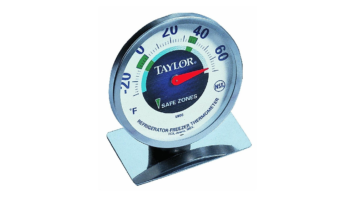 Taylor Pro Freezer & Refrigerator Thermometer - NSF Listed