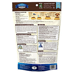 SuperGravy PAW jus - Natural Dog Food Gravy Topper - Hydration Broth Food Mix - Human Grade – Kibble Seasoning for Picky Eaters – Gluten Free & Grain Free, 30 Scoop, 01046