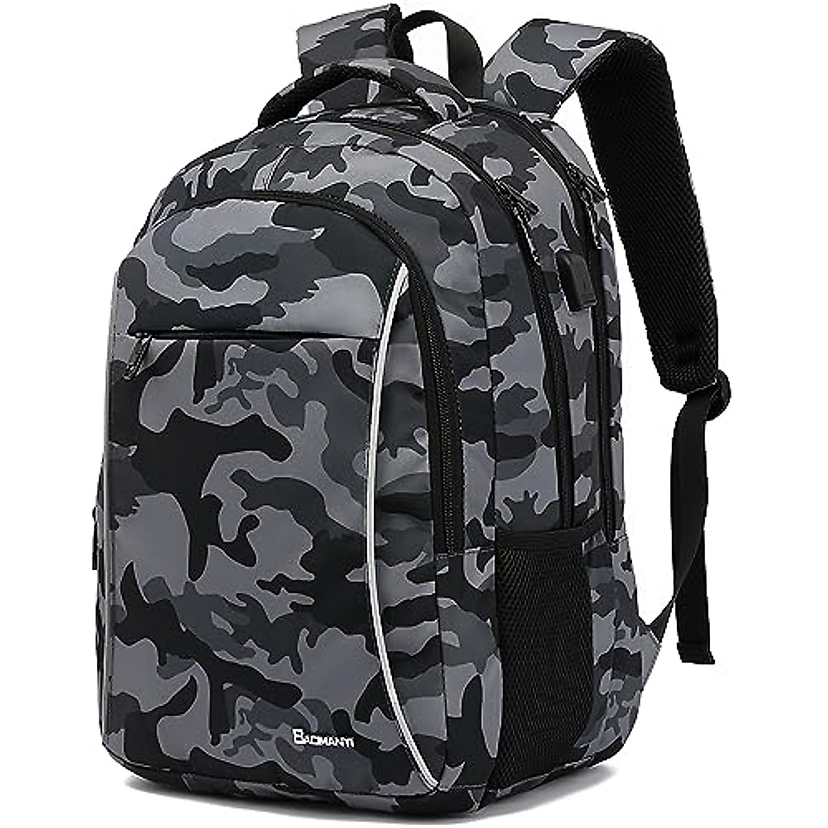 BAOMANYI Travel Laptop Backpack for Men & Women 18.4" Backpack Water Resistant College Bookbag Business Work Computer Bag (Camouflage 2, 18.4 inch)