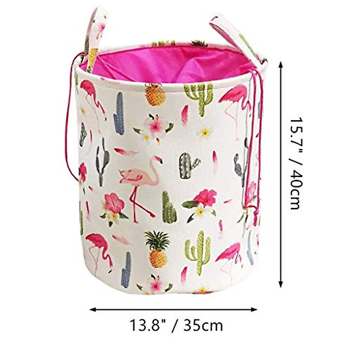 TBGFPO Storage Basket-Large Sized Storage Basket Waterproof Coating Organizer Bin Laundry Hamper for Nursery Clothes Toys