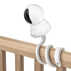 HOLACA Flexible Twist Mount + Base Connect for blurams Baby Monitor Dog Camera, Adjustable 360 Degree Mount for blurams Baby Monitor