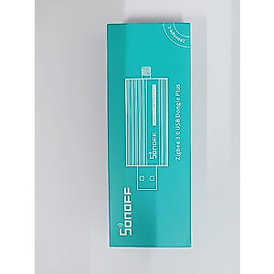 SONOFF Zigbee 3.0 USB Dongle Plus-E Gateway, Universal Zigbee USB Gateway with Antenna for Home Assistant, Open HAB, Zigbee2MQTT etc, Wireless Zigbee 3.0 USB Adapter