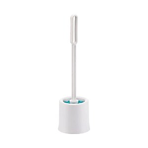Plastic Toilet Bowl Brush Floor Stand Toilet Brush with Long Handle Toilet Cleaner Brush Home Bathroom Cleaning Accessories