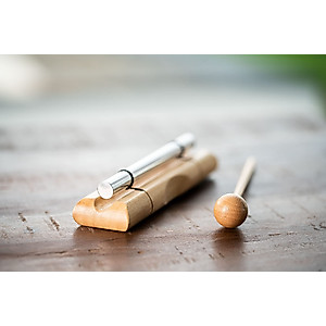 Energy Chime with Mallet For Meditation, Sound Healing, Yoga and Classrooms — Long Resonance Pure Tone