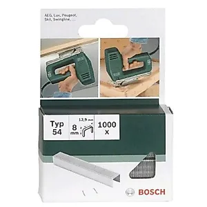 Bosch 2609255840 8mm Type 54 Flat Wire Staples (Pack of 1000)