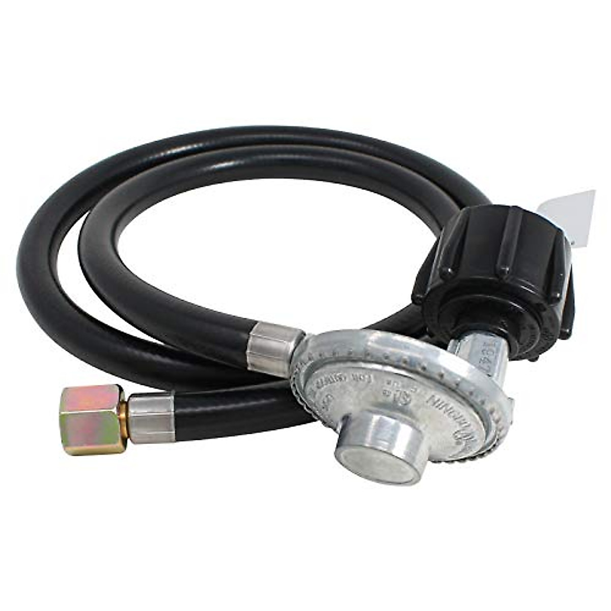 UpStart Components BBQ Gas Grill Propane Regulator Hose Replacement Parts for Weber Summit S-670 LP (2009) - Compatible Barbeque 41 Inch Regulator and Hose