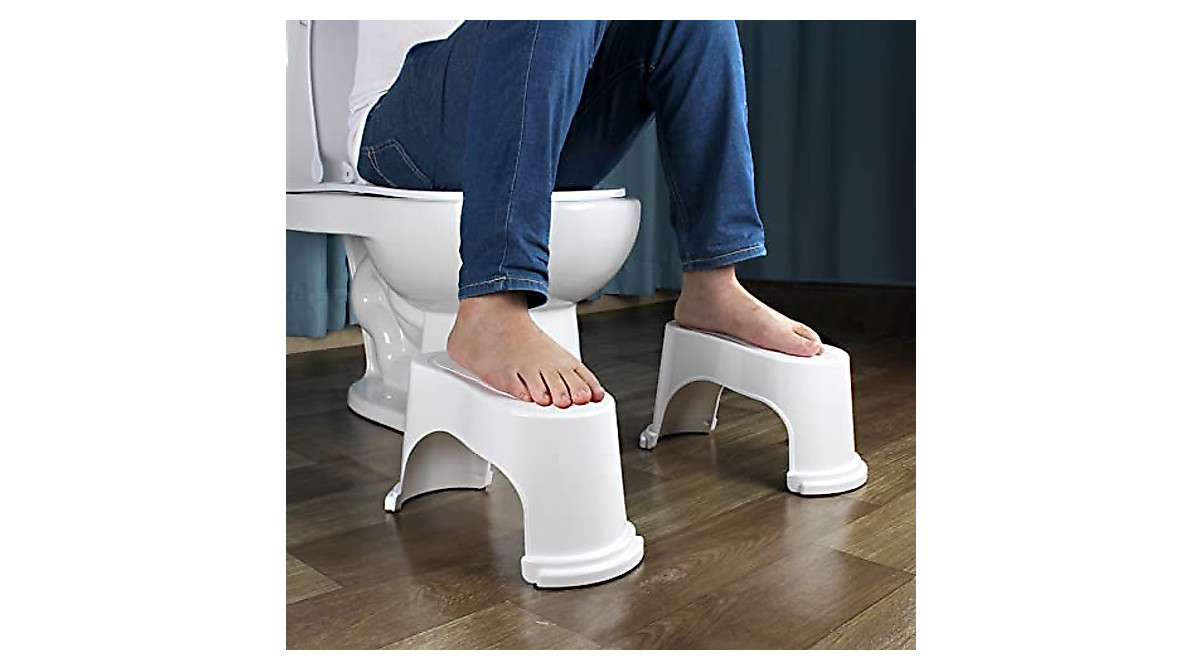 Evron 7" Toilet Stool for Comfortable Potty Assistance