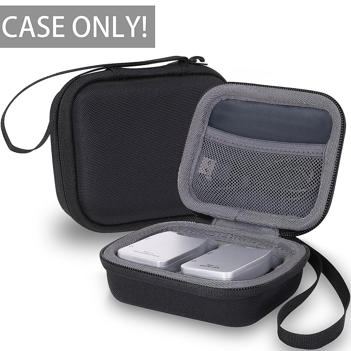 co2CREA Hard Travel Case replacement for Getaria/Muslady 2.4GHZ Wireless Guitar System Built-in Rechargeable Lithium Battery Digital Transmitter Receiver