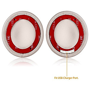 Solo 2.0/3.0 Replacement Earpads, JARMOR Memory Foam Ear Cushion Cover for Beats Solo 2.0/3.0 Wireless On Ear Headphones ONLY (Rose Gold)