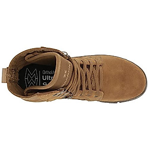 GARMONT TACTICAL T8 Bifida Military Combat Boots for Men and Women, Army, Air Force, AR670-1 Compliant Footwear, Suede Leather, Multi-Terrain Shoes, Coyote, Size 13