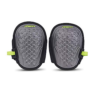 AWP Gel Pro Flooring Knee Pads | Gel/foam padding provides all-day comfort, black,grey,green