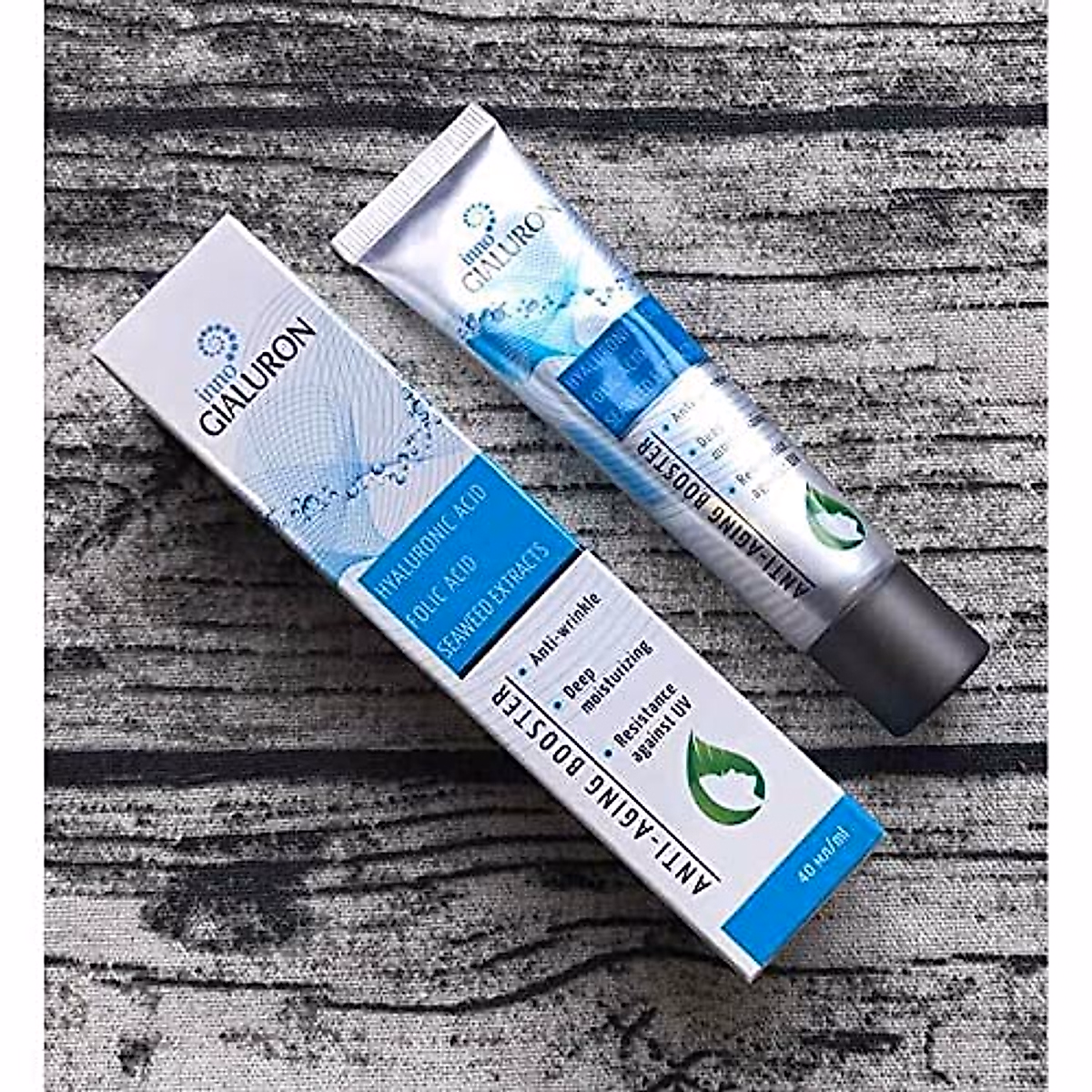 Gialuron Cream Innogialuron Anti-Aging Booster Anti-Wrinkle Cream by Hendels Garden 40ml