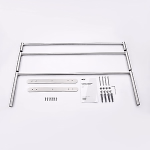 KES Bath Towel Bar 30 Inch 3-Tier Bathroom Towel Rack Wall Mount SUS304 Stainless Steel Brushed Finish, BTH202S75-2