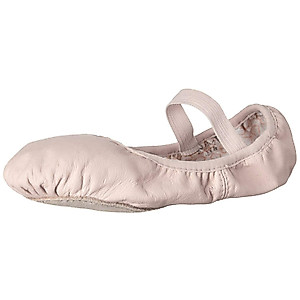 Bloch Women's Dance Belle Full-Sole Leather Ballet Shoe/Slipper, Theatrical Pink, 8 C US