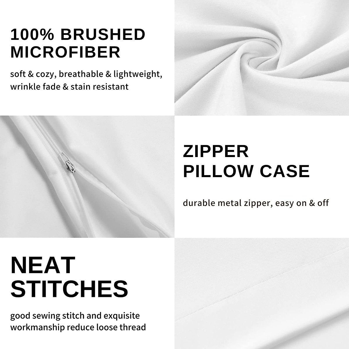 zcsm Fall Decor Sheets Full Size Sheet Sets - Autumn Bed Sheets, Soft Microfiber & Deep Pocket & Wrinkle Free Patterned Bedding Sheets & Pillowcases, 1 Fitted Sheet, 1 Flat Sheet, 2 Pillow Cases