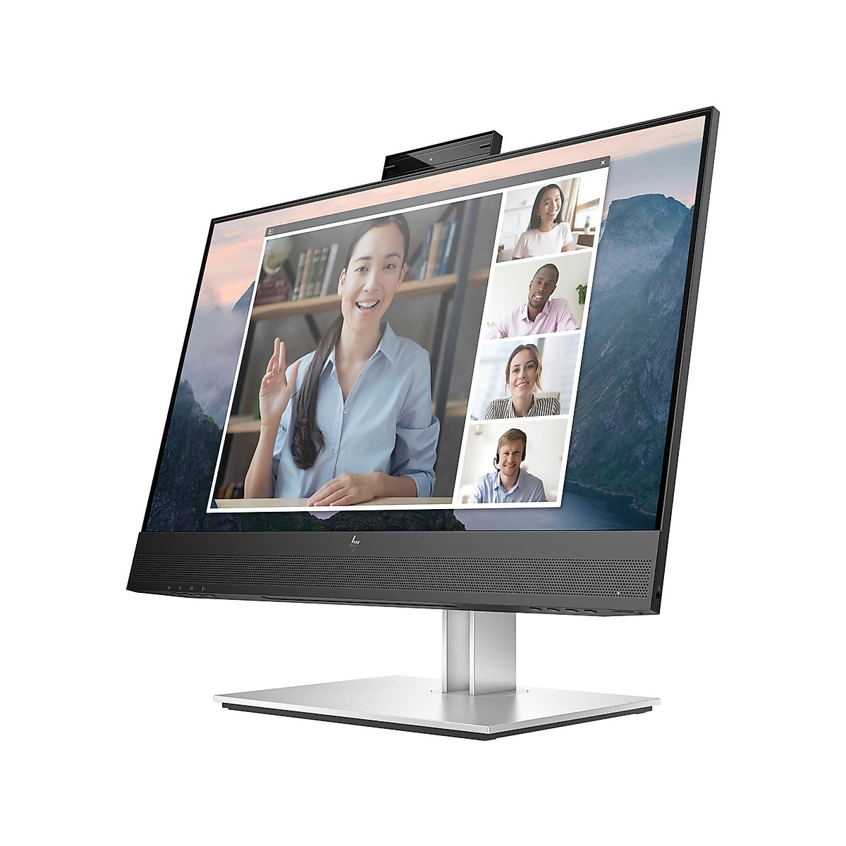 HP E24mv G4 FHD (1920 x 1080) Monitor, Display and HDMI USB-A 3.1 Gen 1 Ports, Anti-Glare, Up to 16.7 Million Colors, Horizontal Viewing Angle 178° (Renewed)
