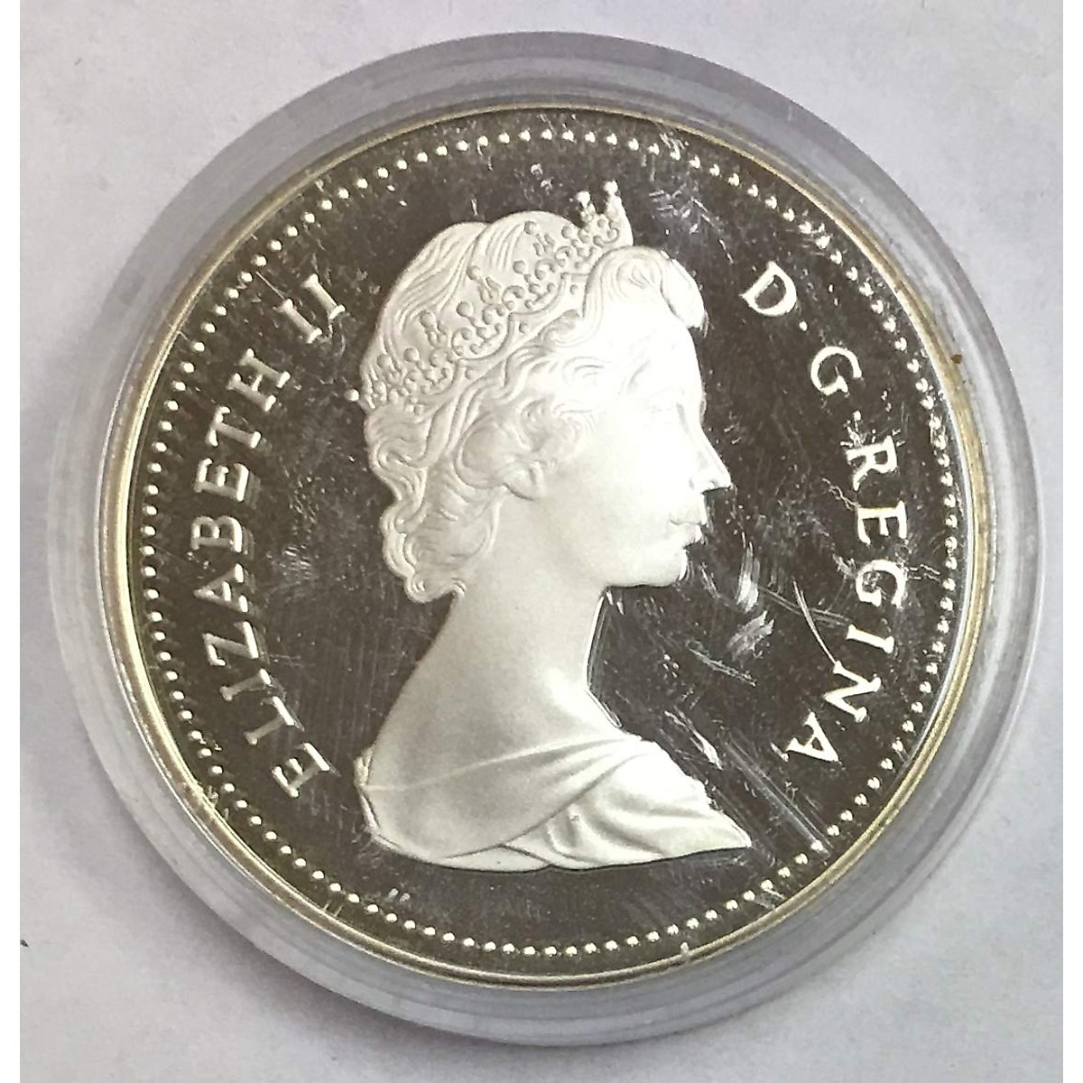 CA 1987 Canada Silver Dollar, 400th Anniversary of John Davis' Exploration KM# 154 Proof