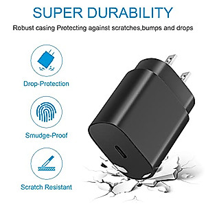 Samsung Fast Charger 25W Type C Charger Super Fast Wall Charger for Galaxy S23 S22 S21 S21+/S21 Ultra/S20/S20+/S20 Ultra/Note 20/Note 20 Ultra/Note 10/Note10+