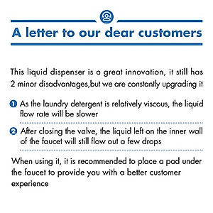 Plastic Drink Dispenser, 0.85 Gallon Beverage Dispenser With Spigot, Iced Juice Lemonade Dispenser, Milk Dispenser For Fridge Gallon, Small Water Dispensers, Liquid Laundry Detergent Dispenser