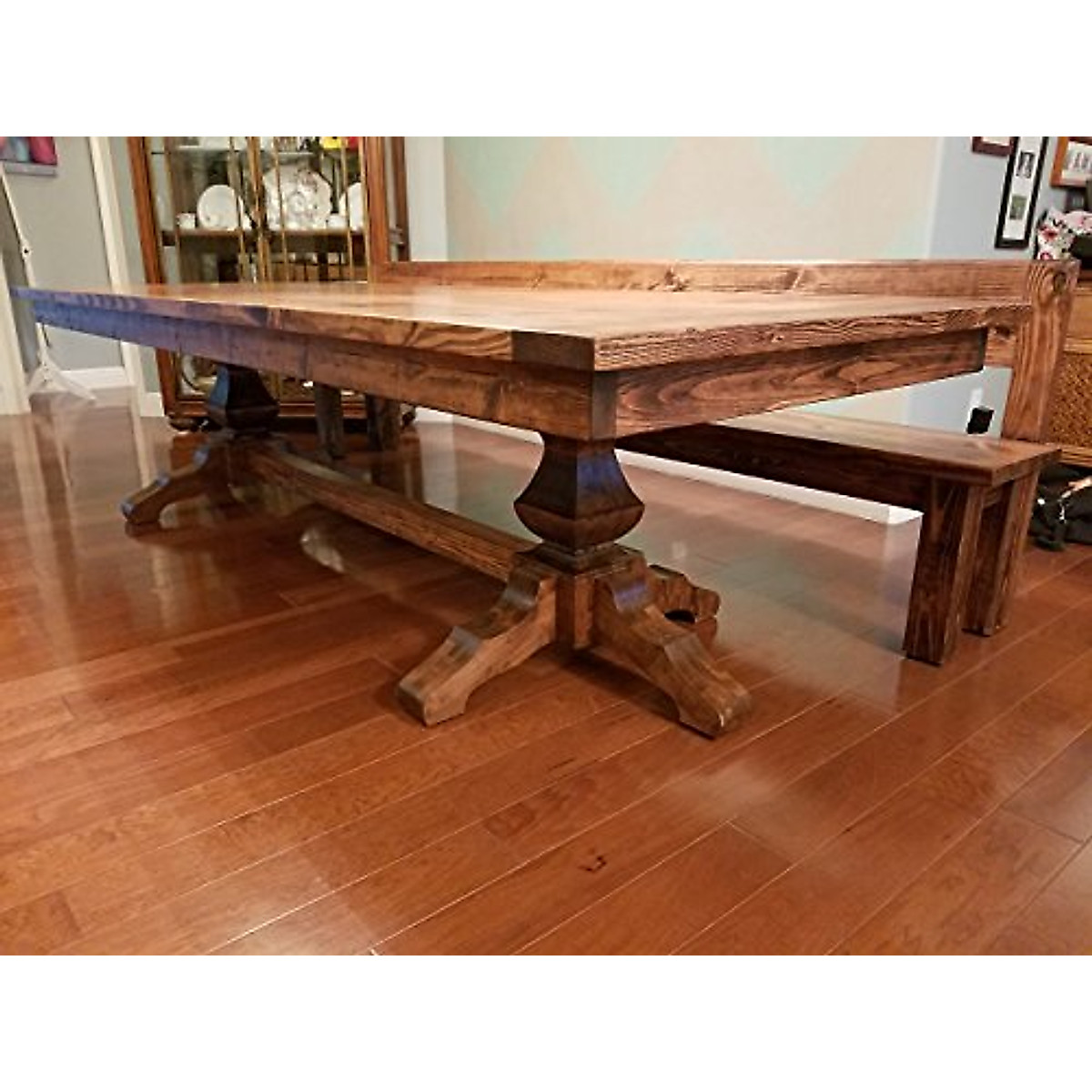 Rustic Farmhouse Dining Room Table