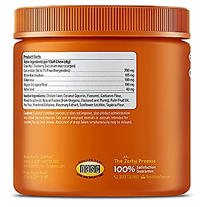 Zesty Paws Cranberry for Dogs - UT Incontinence Support + Immune Health Dog Antioxidant - Urinary Tract UTI & Kidney + Bladder Support - D-Mannose + Organic Marshmallow & Licorice - 90 Chew Treats