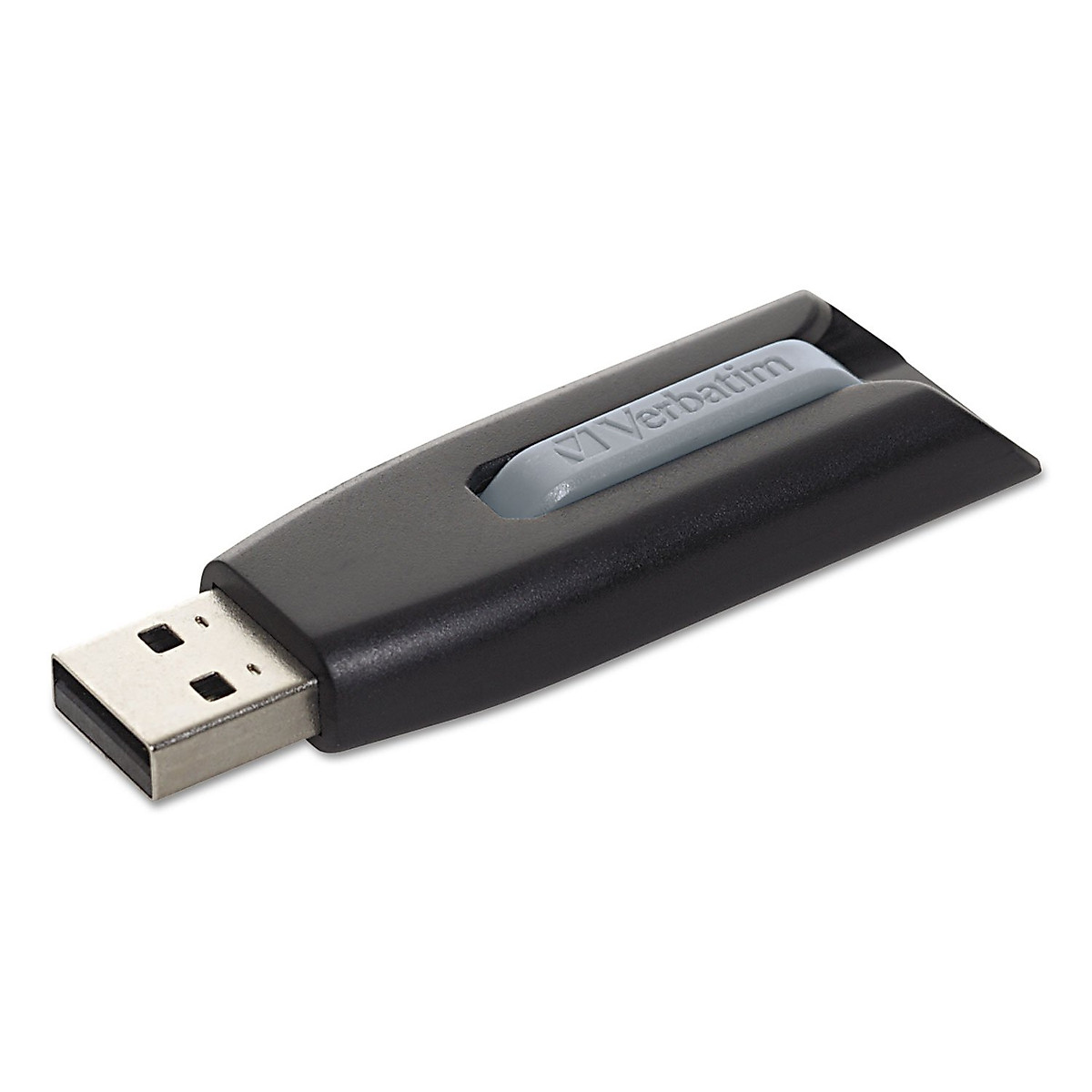 Verbatim 49174 Store 'n'Go V3 USB 3.0 Drive, 64GB, Black/Gray