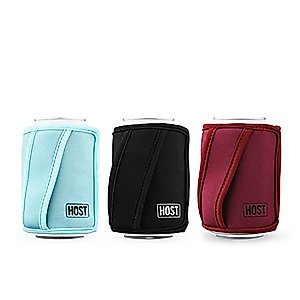Flexible Freezable Gel and Ice Pack for Regular 12 oz Cans, Set of 3