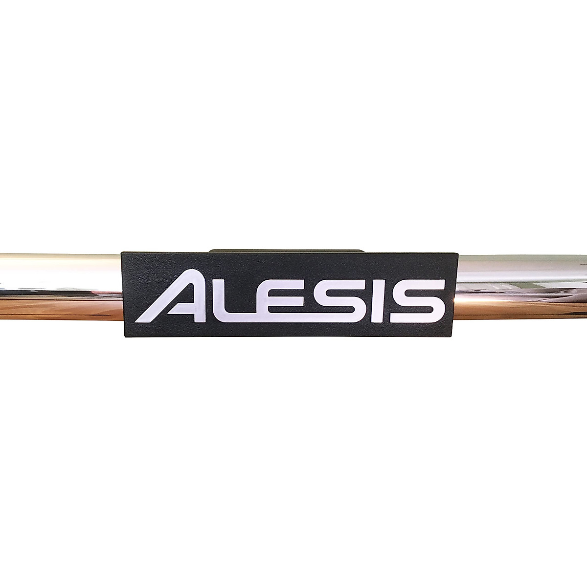 Alesis Command Pro Chrome Metal Electronic Drum Rack with 2 Cymbal Mounts and Silverline Audio Drum Key Bundle [Compatible with most Alesis/Roland/Yamaha/Simmons/Ion Sets]