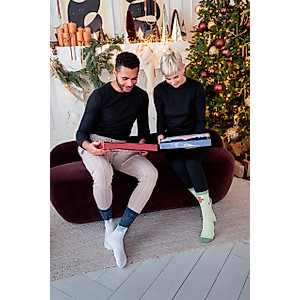 Gertex Men's 12 Days of Socks Holiday Christmas Advent Calendar Gift Box