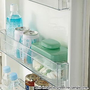 Instant Pickle Maker Vegetable Press Tsukemono Container Rectangle Made in Japan BPA Free (Blue 2.2L)