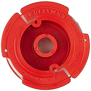 CRAFTSMAN String Trimmer Line, 0.065- Inch, 3-Pack Spools, 30 Foot (CMZST0653), Red