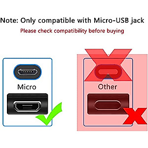 10FT Charger Mirco USB Charging Cable Compatible with Alcatel Go Flip, Go Flip 3, Go Flip V 4044V 4051s,Alcatel OneTouch,Cingular Flip 2/3, MyFlip, QuickFlip, Smartflip 4052r 5044C 5002r 9024W, TCL A3