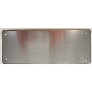 "Basement NOT an EXIT" Sign (Aluminium !!! Size 3 x 8)