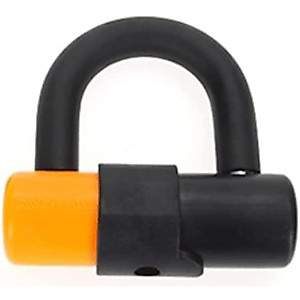 DULASP Anti-Theft Lock Bike U Lock Electric Scooter Lock Bicycle Locks Heavy Duty, High-Security Cycling Locks for Mountain Biking Road Riding Bicycle U-Shaped Lock