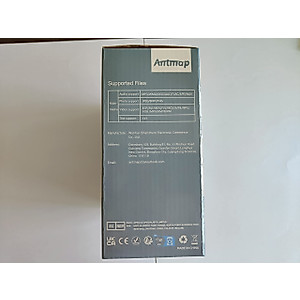 Mini Projector with WiFi, Supported 1080P Full HD, Portable Outdoor Movie Projector, Home Theater Video Projector Compatible with TV Stick/HDMI/USB/PS4/iOS & Android