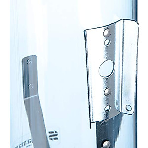 San Jamar Large Pull-Type Water Cup Dispenser, for 12 Oz Cups, Translucent Blue