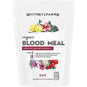 Scotts Company 10101-10017 Whitney Farms Blood Meal 12-0-0 Granules 3 Lb
