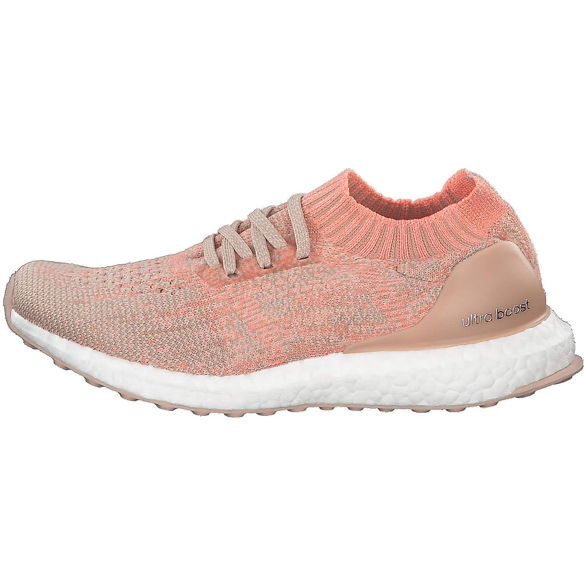 Adidas Ultraboost Uncaged Womens Running Trainers Sneakers (UK 9 US 10.5 EU 43 1/3, Salmon White BB6488)