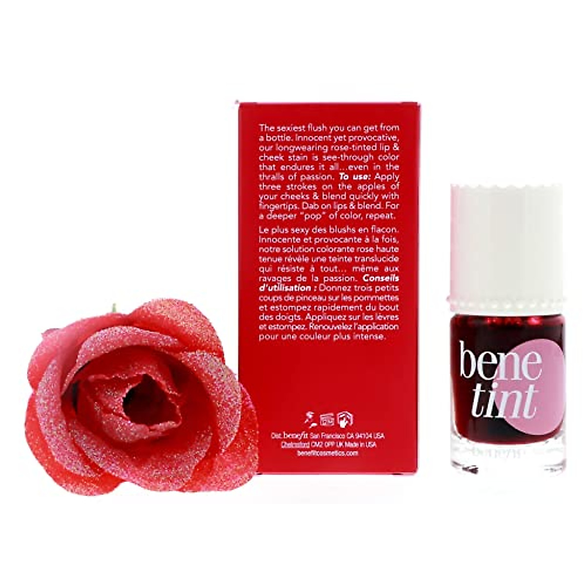 Benefit Benetint Lip and Cheek Stain .33 Ounces Full Sized