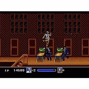 Michael Jackson’s Moonwalker (Sega Genesis / Megadrive) – Reproduction Video Game Cartridge with Clamshell Case and Manual