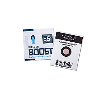 Integra Boost RH 2-Way Humidity Control, 55 Percent, 2 Gram (Pack of 6)