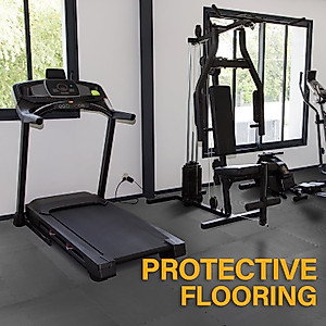 ZENY Puzzle Exercise Mat 1/2'' Thick Interlocking Foam Floor Mat, Gym Flooring Mat, Home Gym Workout Exercise Equipment Mat