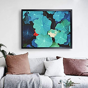 Lavezee 24x36 Black Poster Picture Frames Set, Made to Display 24 by 36 Inch Photo Prints Frame for Wall Decor