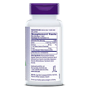 Natrol Beauty Biotin Plus Lutein 5,000 mcg, Dietary Supplement to Support Healthy Hair, Skin and Nails, 60 Beauty Tablets for Adults, 60 Day Supply