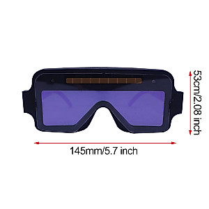 Welding Goggles, Automatic Darkening Dimming Welding Glasses Anti-glare Argon Arc Welding Glasses Welder Eye Protection Special Goggles Tools