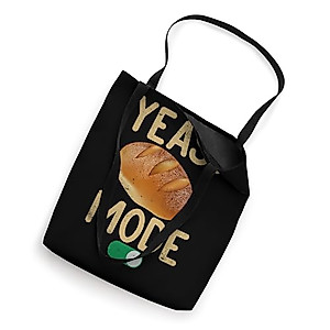 Bread Baking Yeast Mode Sourdough Starter Jar Delicious Cake Tote Bag