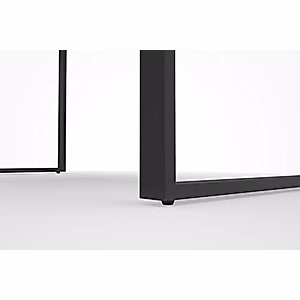 HON Basyx Commercial-Grade Executive Desk, 55", Walnut